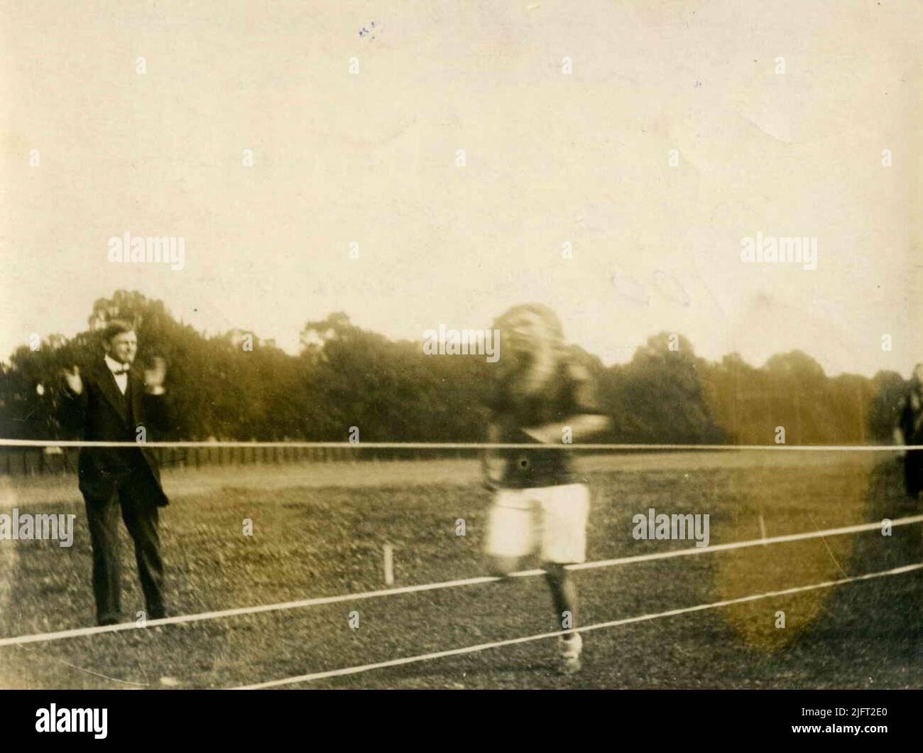 Jan Duynstee from Football Association Quick in Action during the 100 M ...