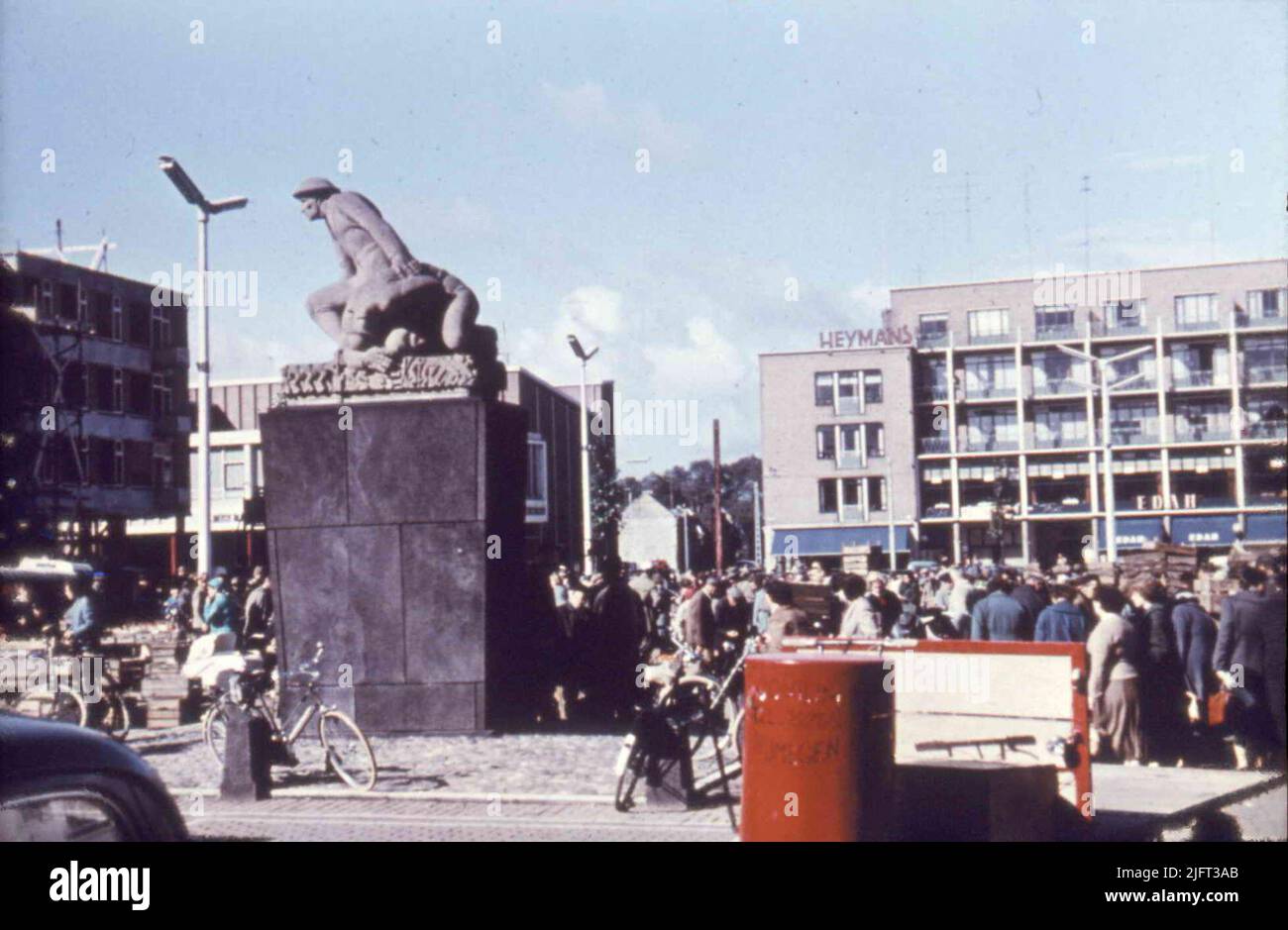 The war memorial of Jac Maris for the Dutch soldiers from the Rijk van ...
