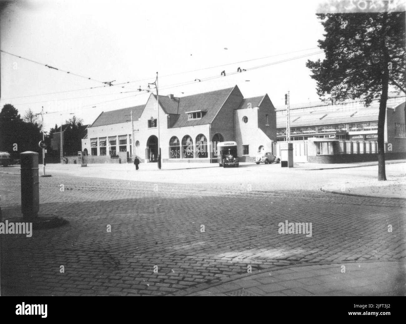 The Café Restaurant Terminus, shortly after delivery, seen from the ...
