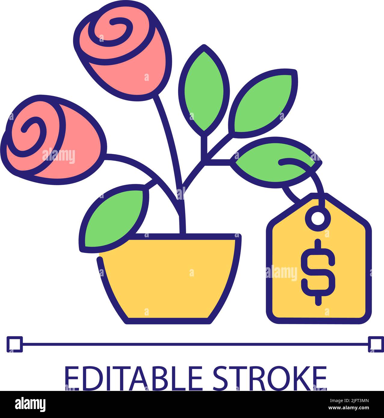 Commercial planting Stock Vector Images - Alamy
