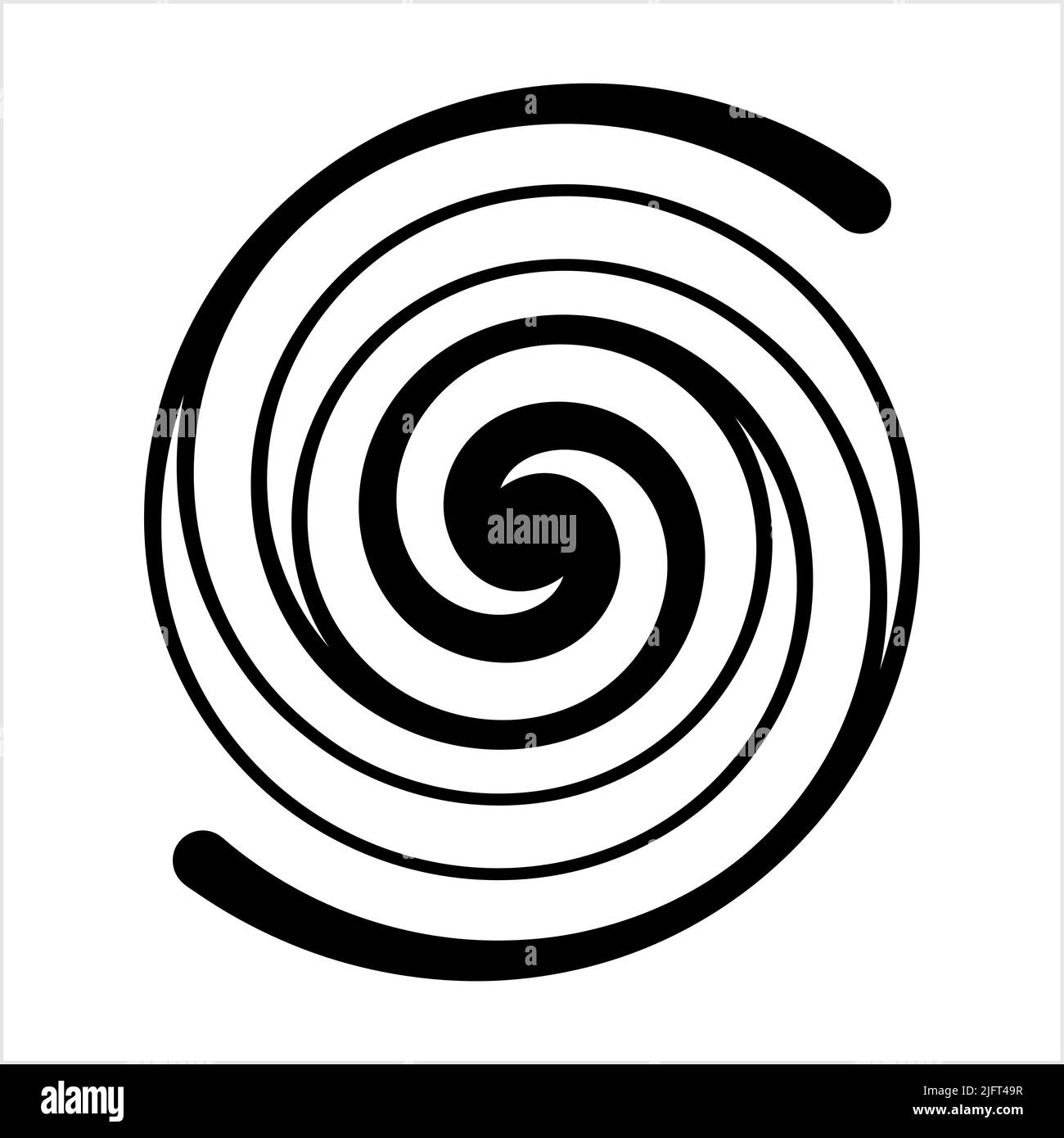 Spiral Design, Spiral Vector Art Illustration Stock Vector Image & Art ...