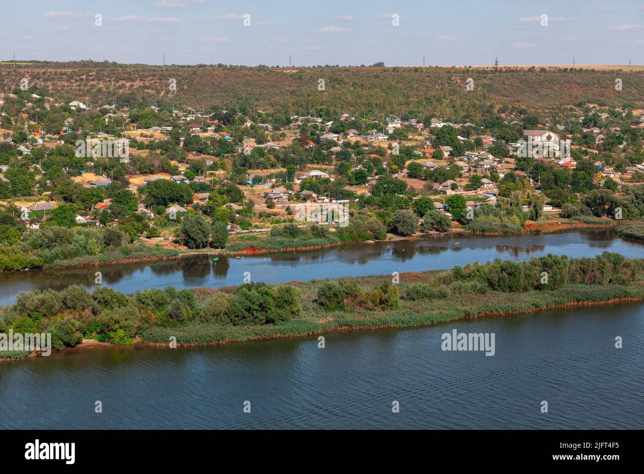 Village located on the river delta . Nature reserve and fishing village ...