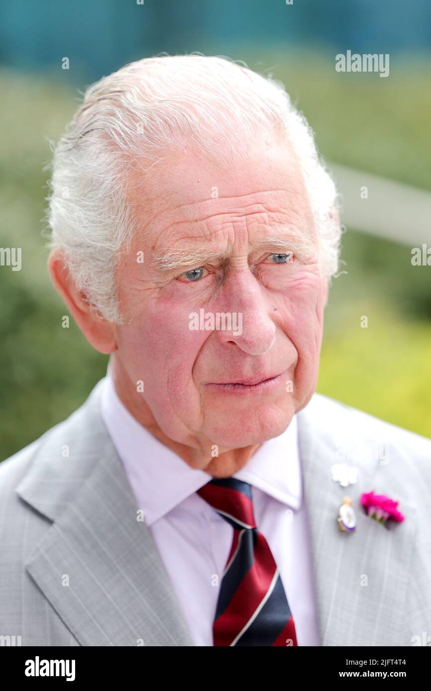 The Prince of Wales visits BBC Wales's new headquarters in Cardiff for ...