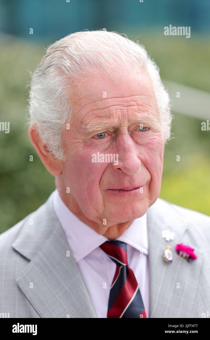 The Prince of Wales visits BBC Wales's new headquarters in Cardiff for ...