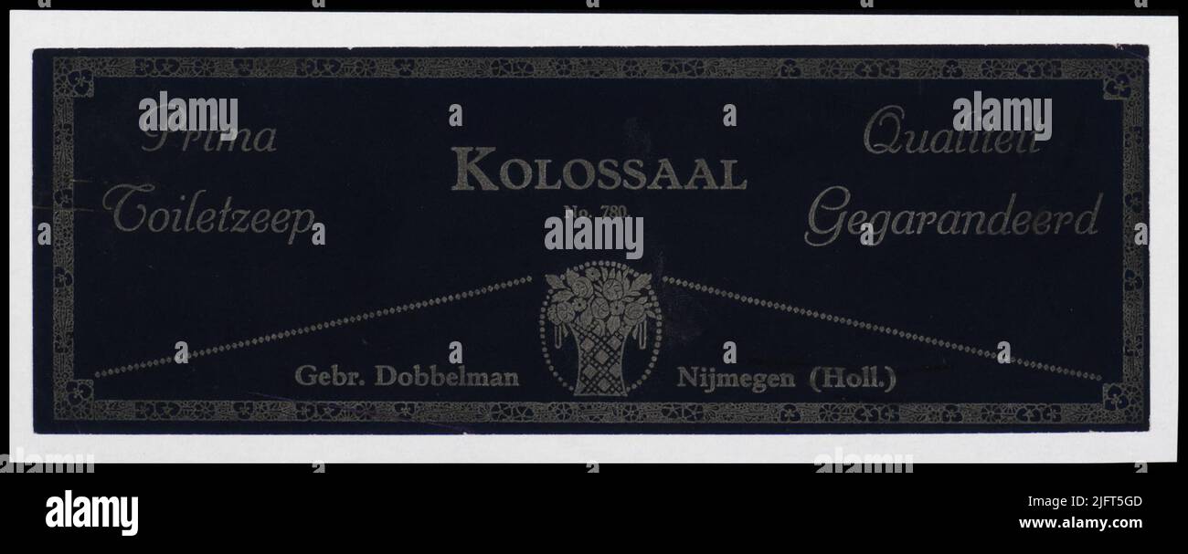 Colossally excellent toilet soap quality guaranteed. 780. Bra ...