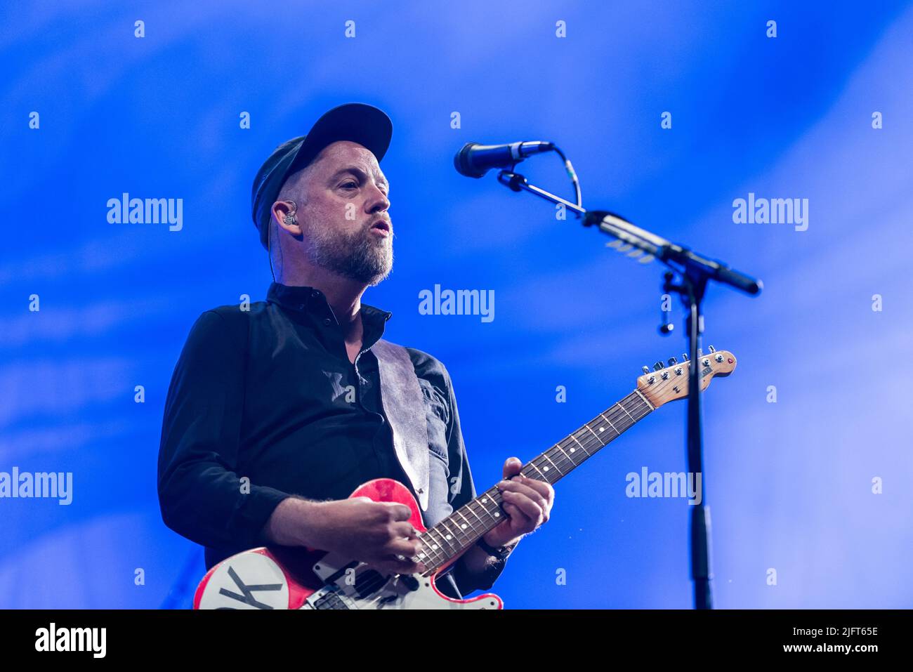 Copenhagen, Denmark. 27th, May 2022. The Danish rock band Kashmir ...