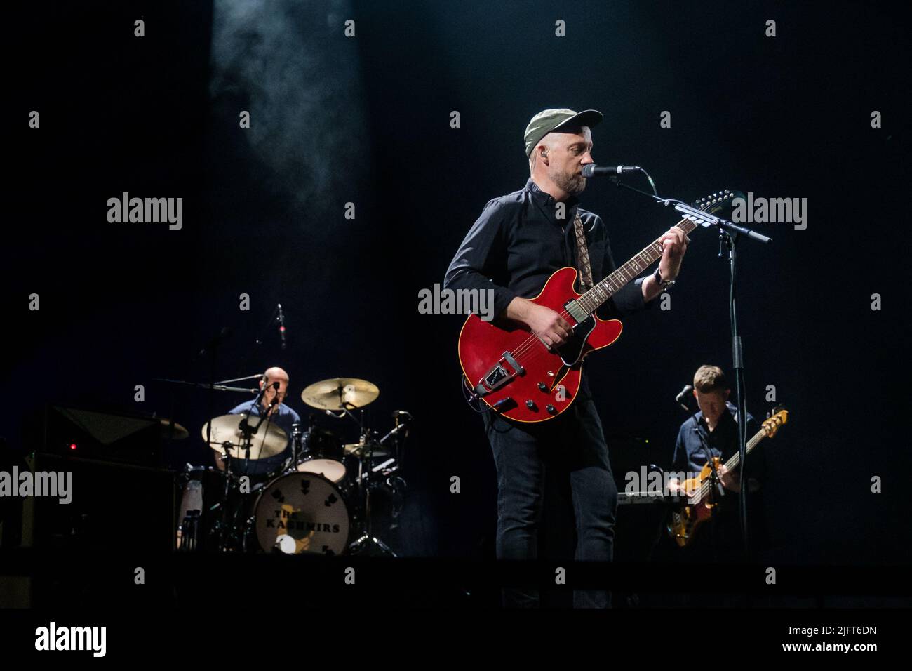 Copenhagen, Denmark. 27th, May 2022. The Danish rock band Kashmir ...