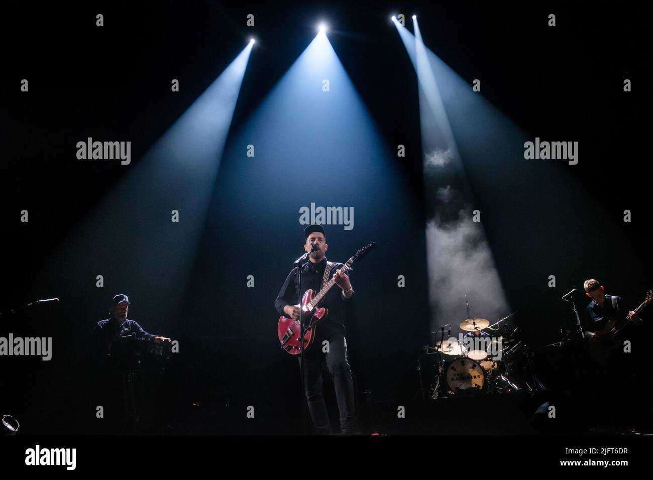 Copenhagen, Denmark. 27th, May 2022. The Danish rock band Kashmir ...