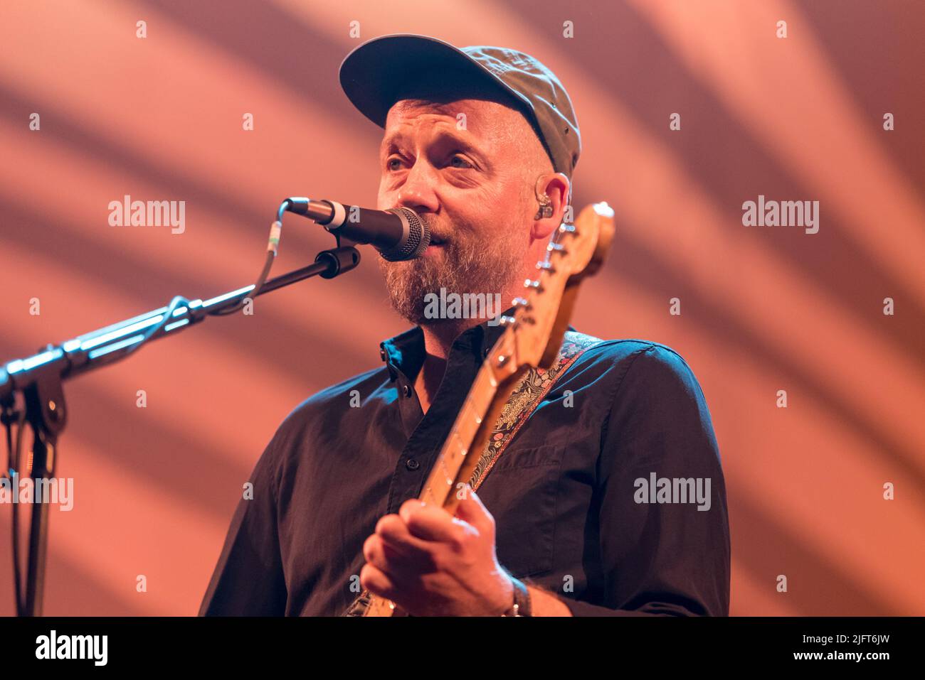 Copenhagen, Denmark. 27th, May 2022. The Danish rock band Kashmir ...