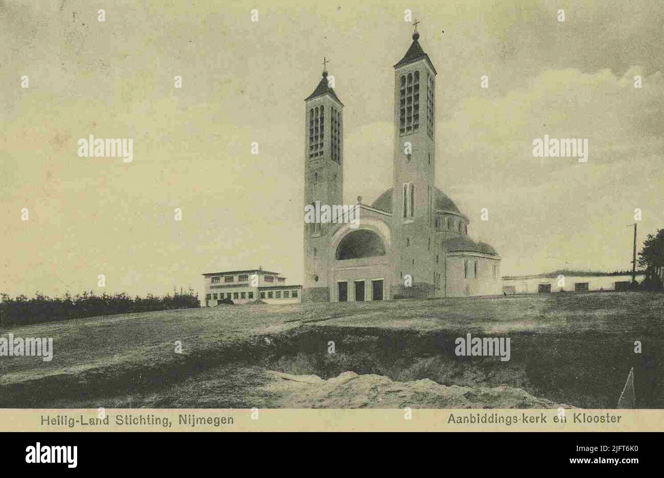 The Cenakelkerk and the monastery on the Sionsberg of the Sisters ...