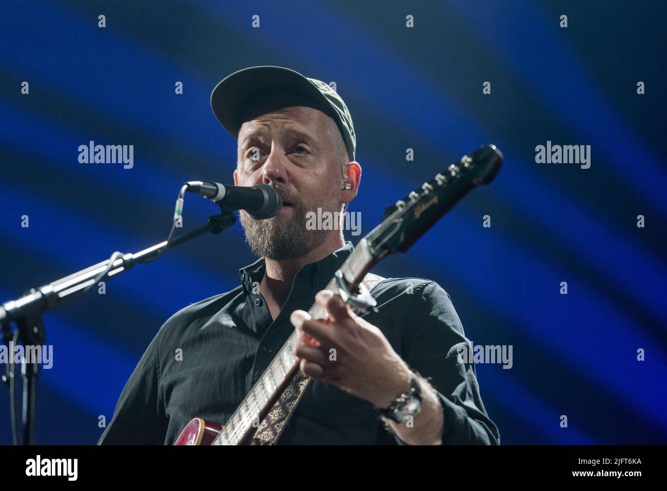 Copenhagen, Denmark. 27th, May 2022. The Danish rock band Kashmir ...