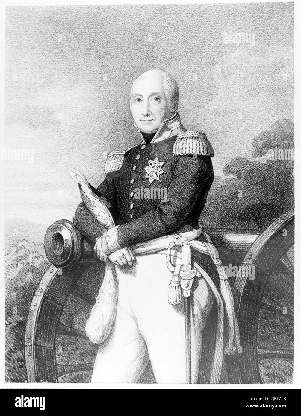 Lieutenant General C.R.F. Baron van Krayenhoff. A litho from Royale P ...