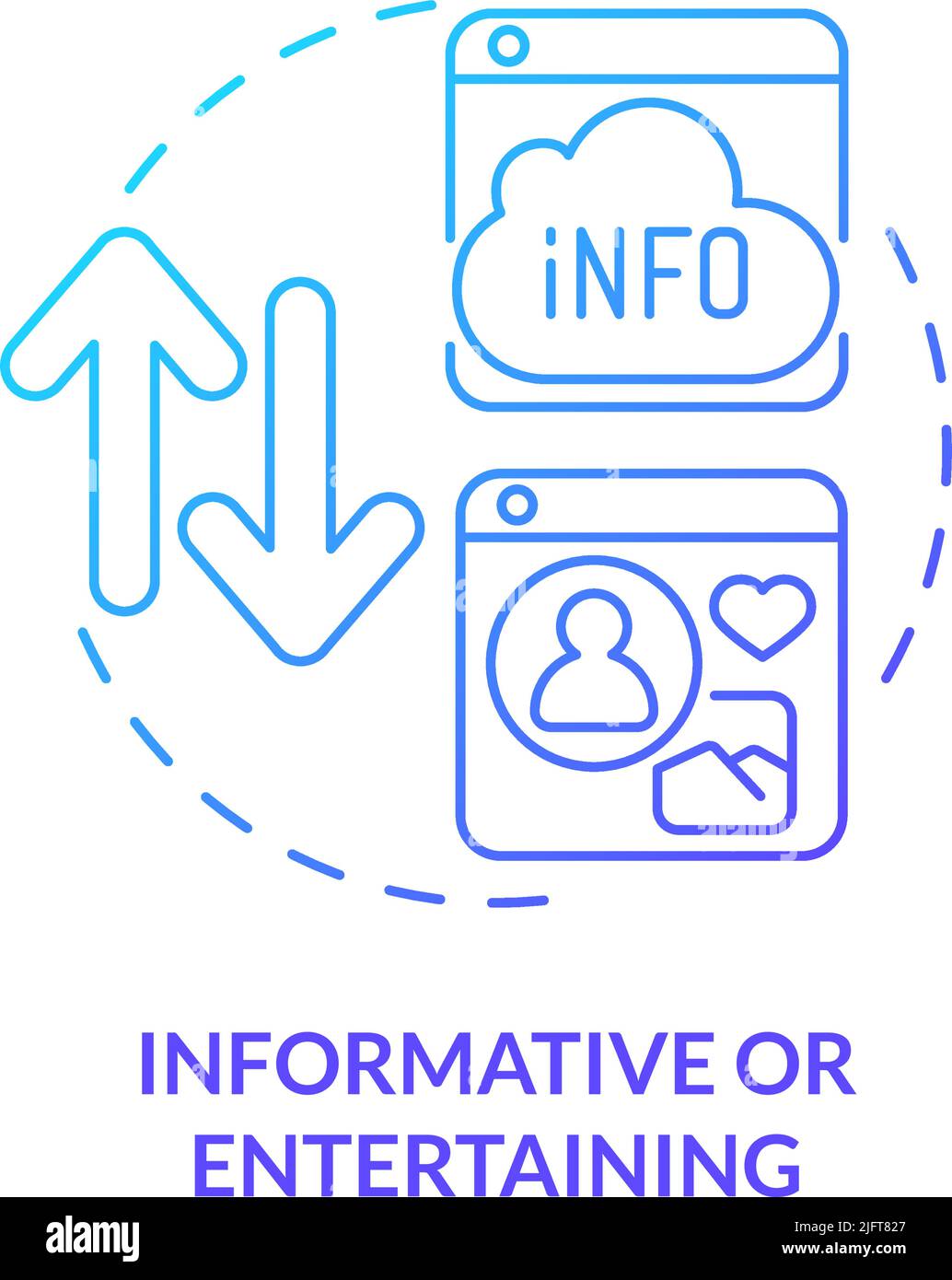 Informative content Cut Out Stock Images & Pictures - Alamy