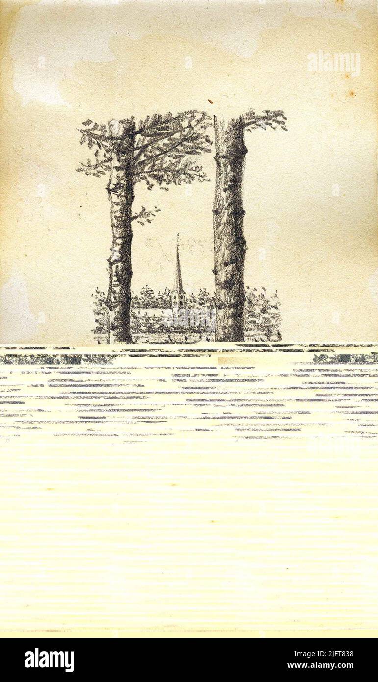 A drawing from a sketchbook by Theodoor Scharten (1872-1943 ...