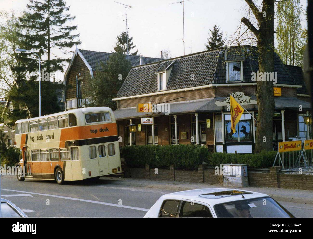 Streets with café Hengstdal in the late 1980s; P.S. Now Restaurant Aunt ...