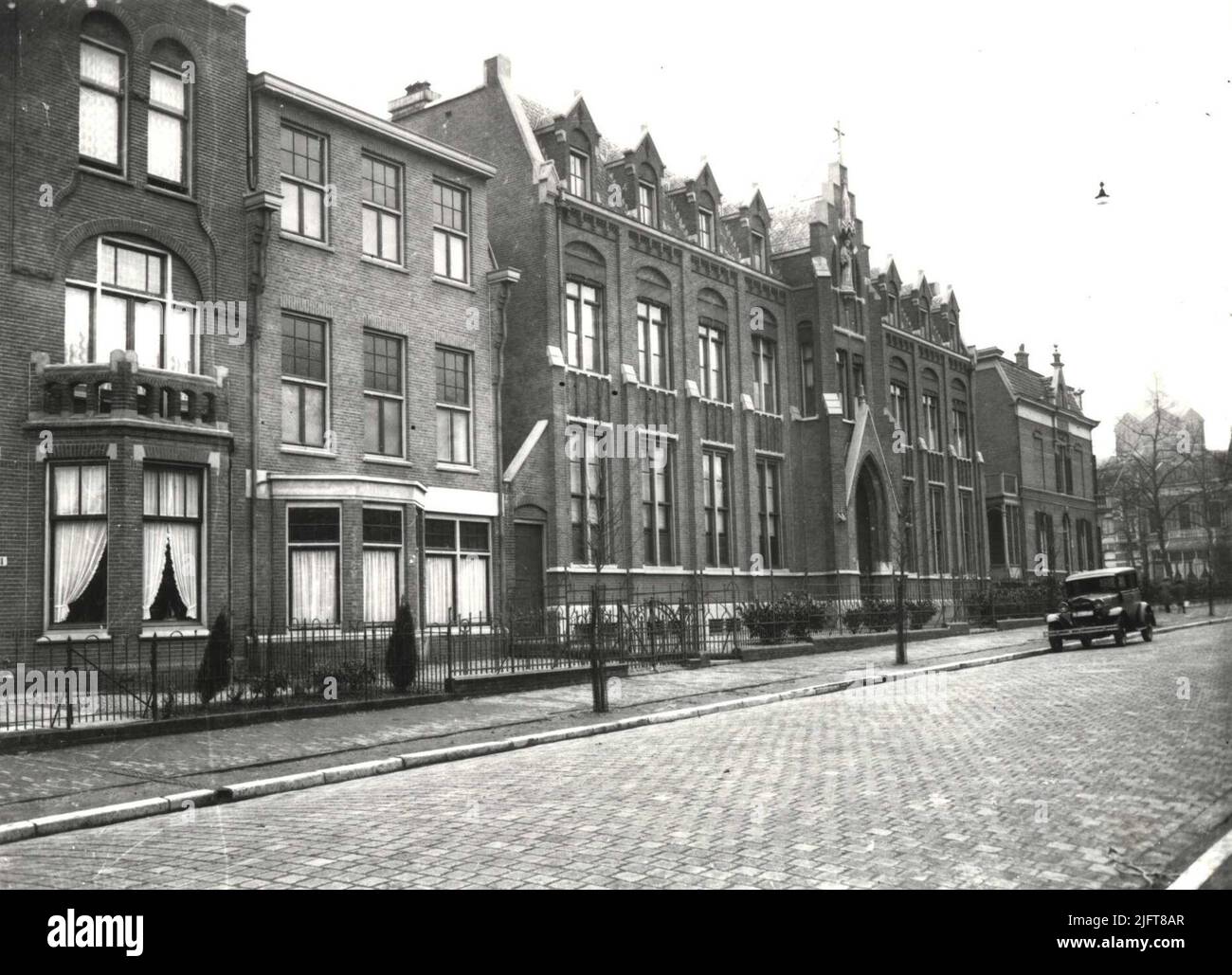 The monastery of the Franciscan Sisters of the Holy Family, seen in the ...