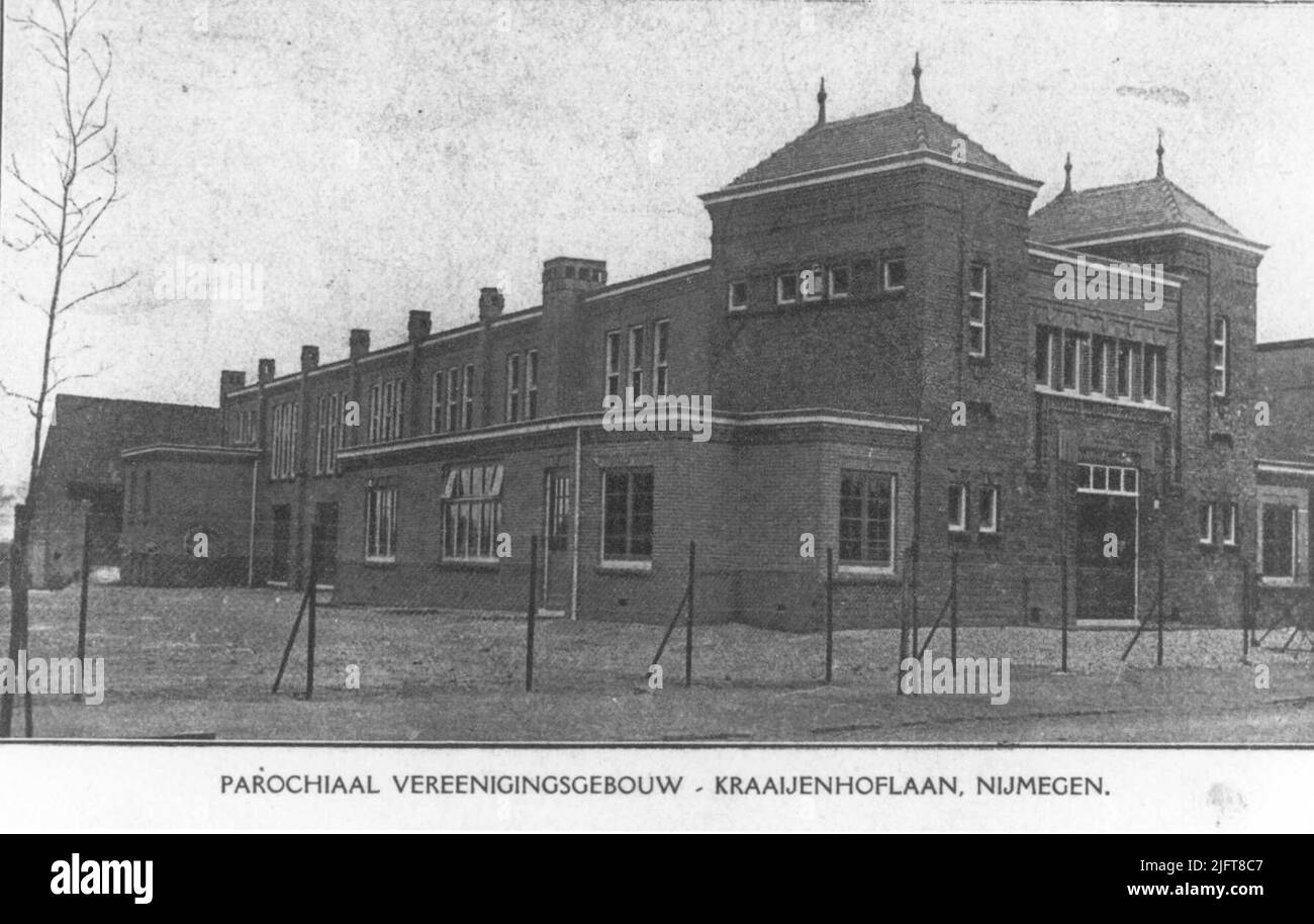 The parochial association building; Around 1970 converted into the ...