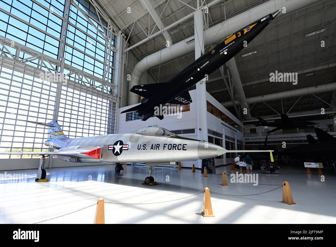McDonnell F-101 Voodoo and North American X-15 Stock Photo - Alamy
