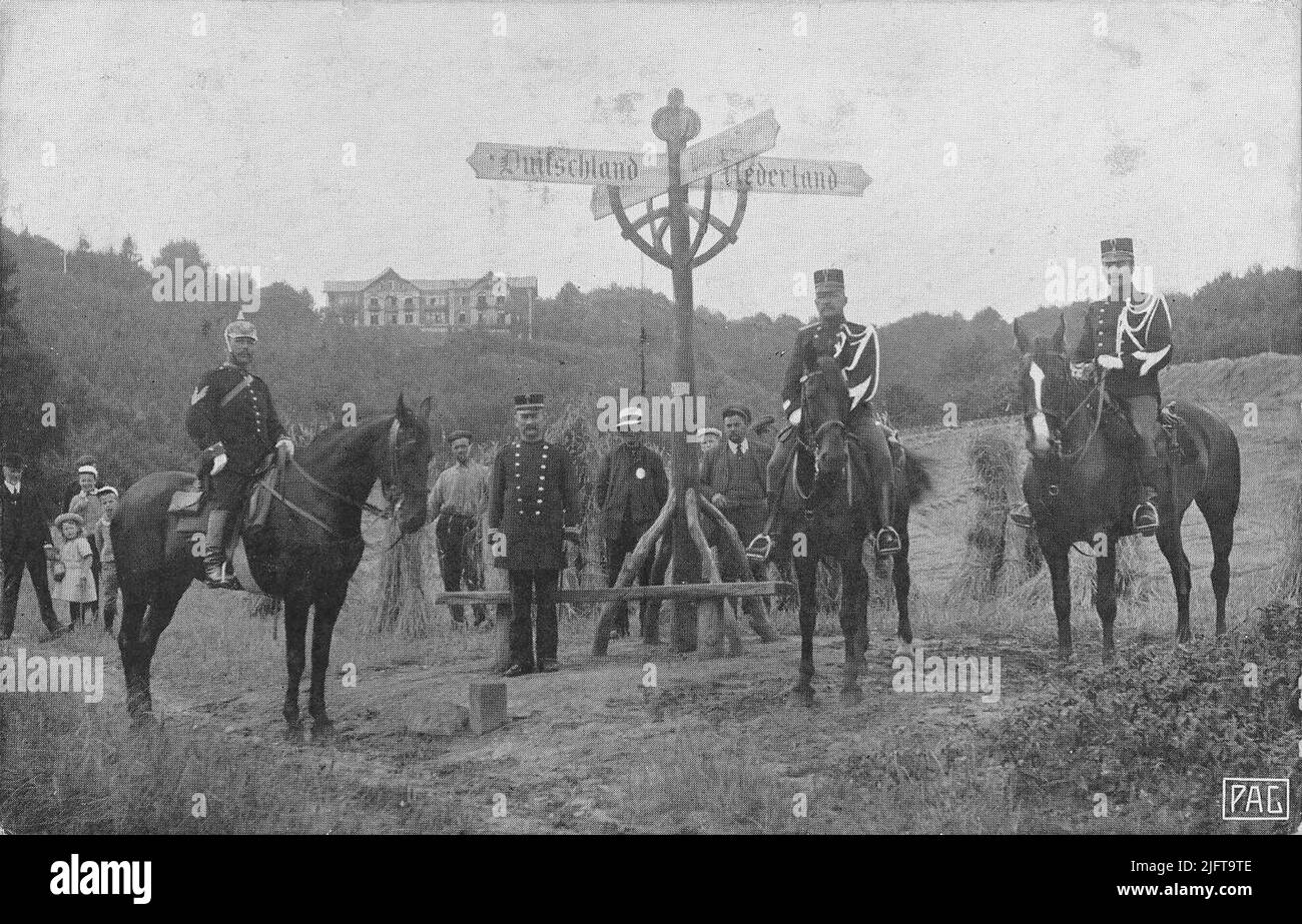 Germany netherlands border Black and White Stock Photos & Images - Alamy