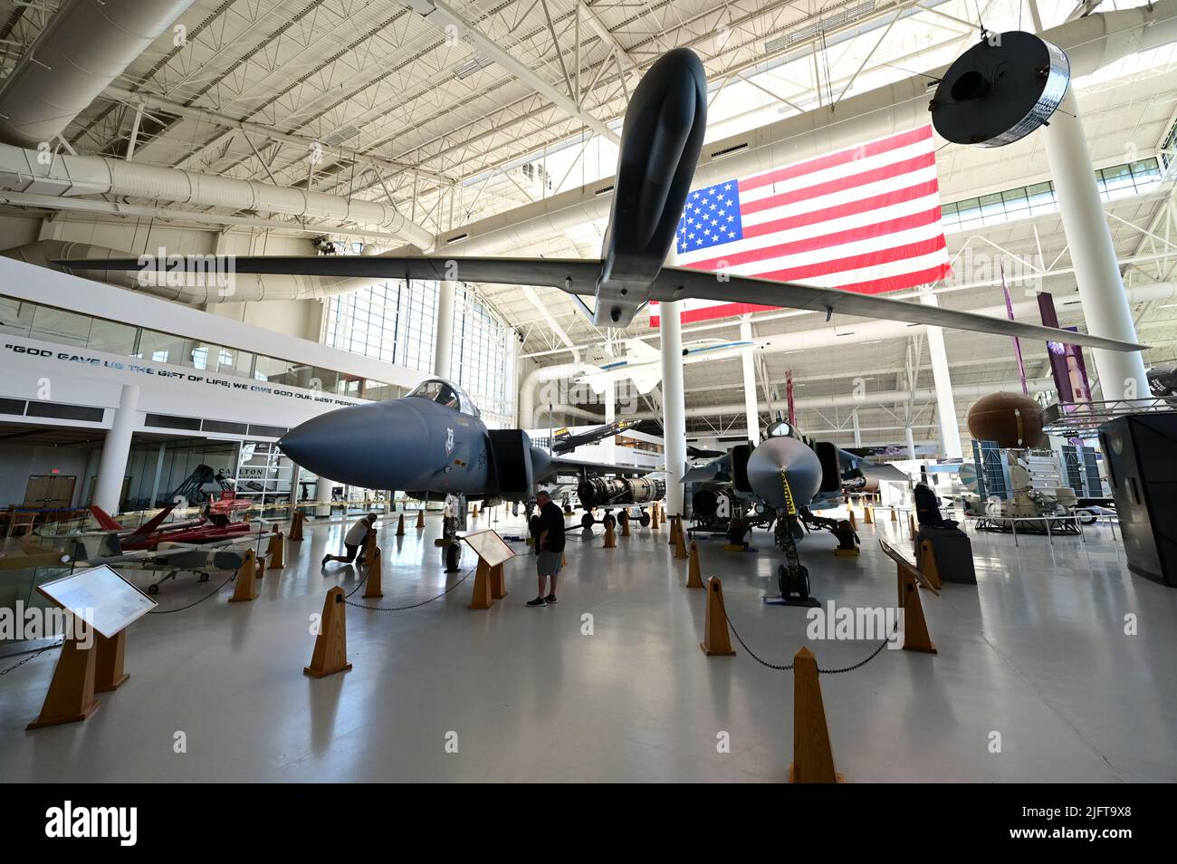 A drone at the Evergreen Air and Space Museum Stock Photo - Alamy