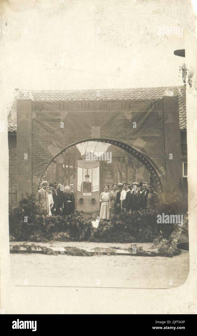 Opening of the electric tram connection in Hees Ereboog due to the ...