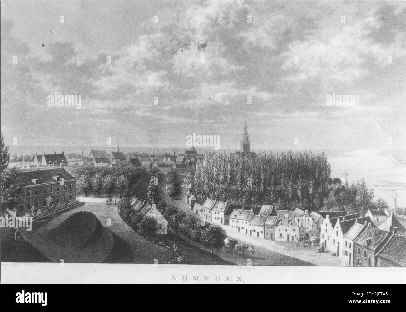 An etching by Otto Howen (9-3-1774-25-5-1848), representing the ...