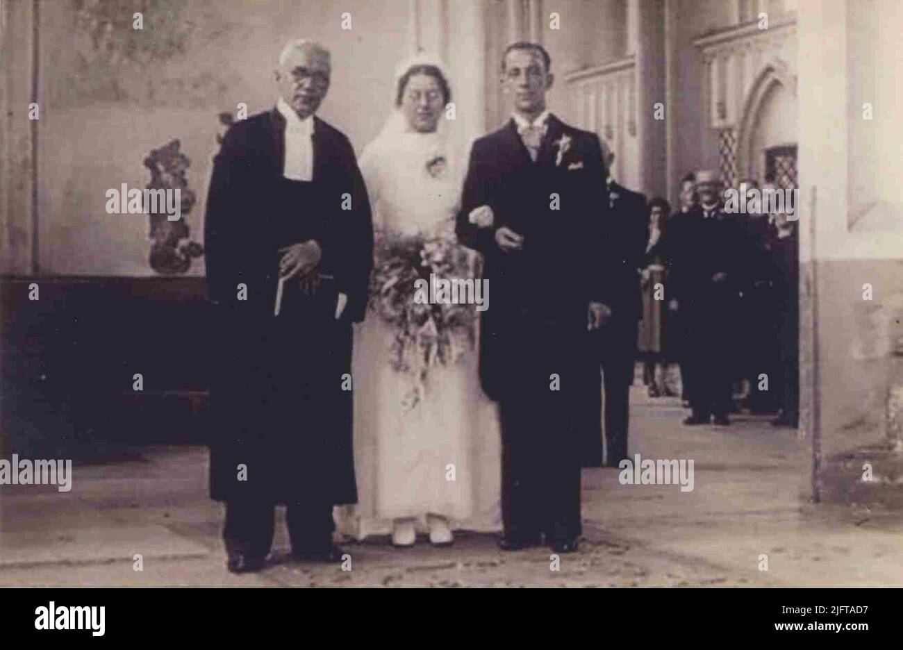 Marriage of cigar shopkeeper Jan Roelof van Offering with Tonny Witkamp ...