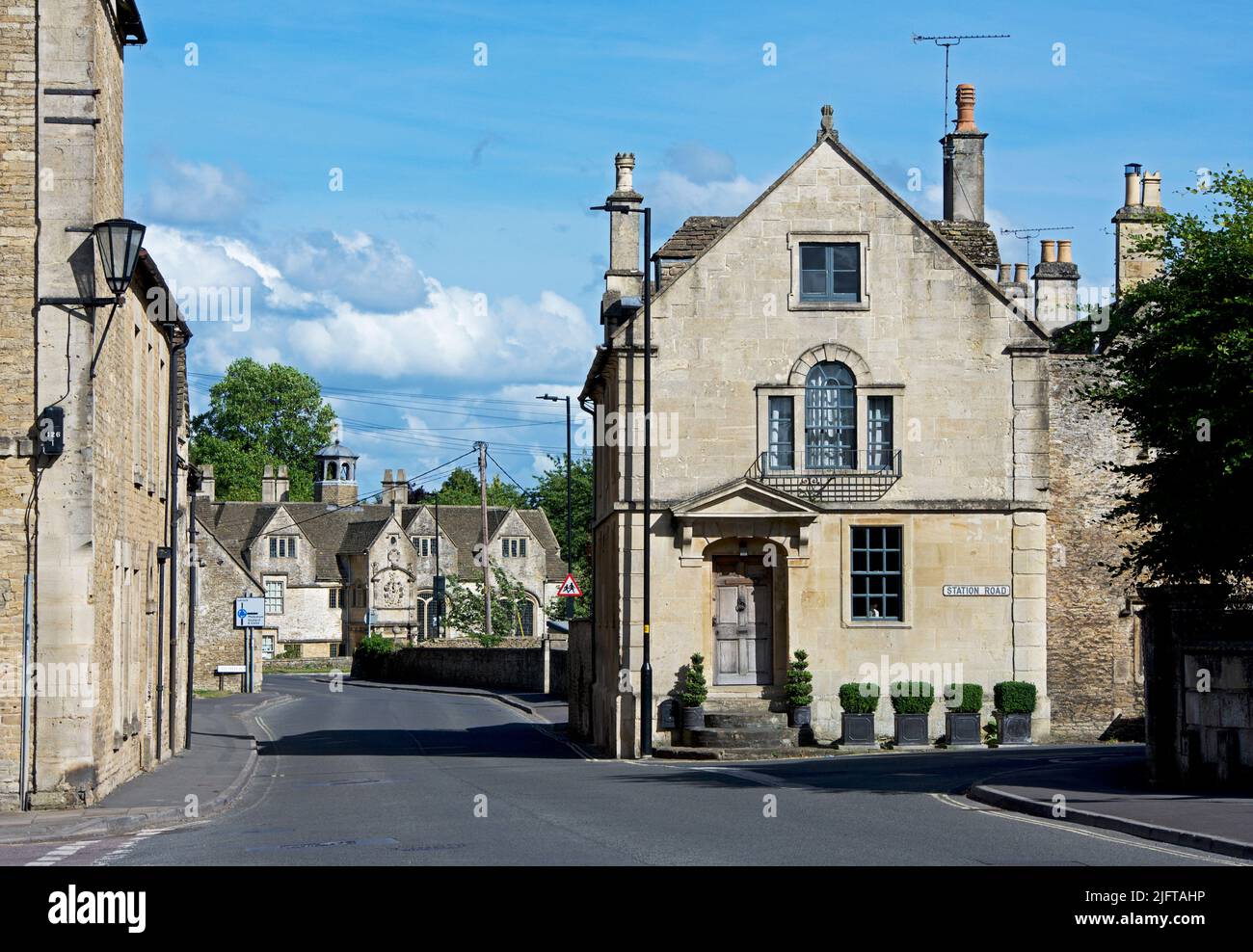 Town houses in Corsham, Wiltshire, England UK Stock Photo - Alamy