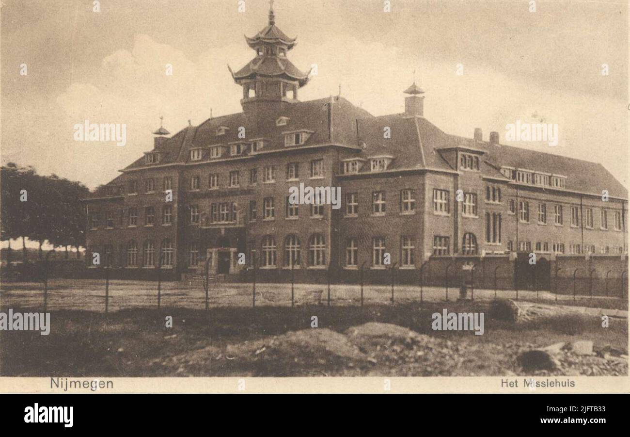 The mission house Bisschop Hamer of the missionaries of Scheut (from ...