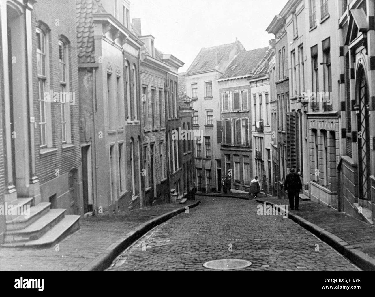 Seen in a westerly direction from the Ridderstraat in the direction of ...