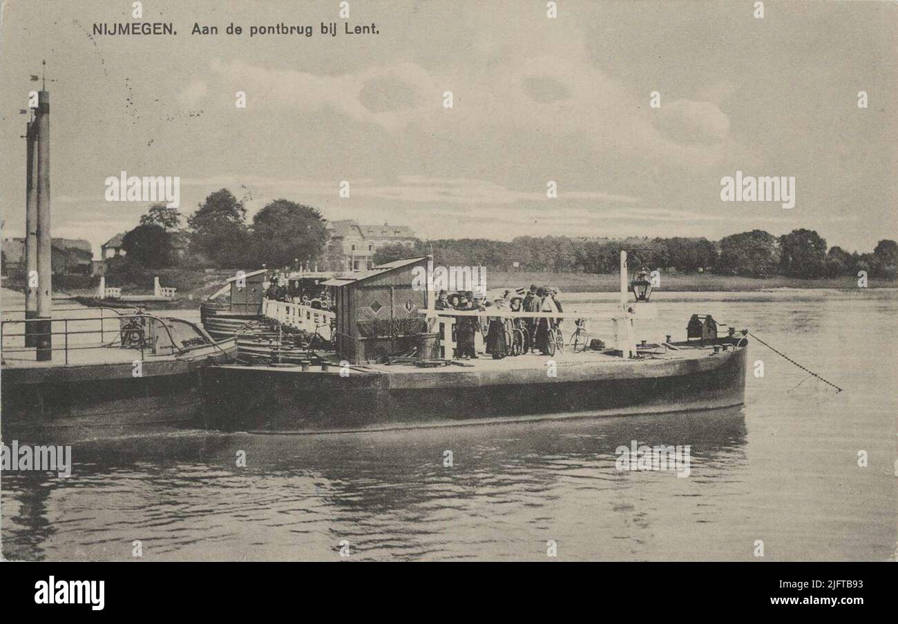 The jetty of the Gierpont on the Lentse side Stock Photo - Alamy