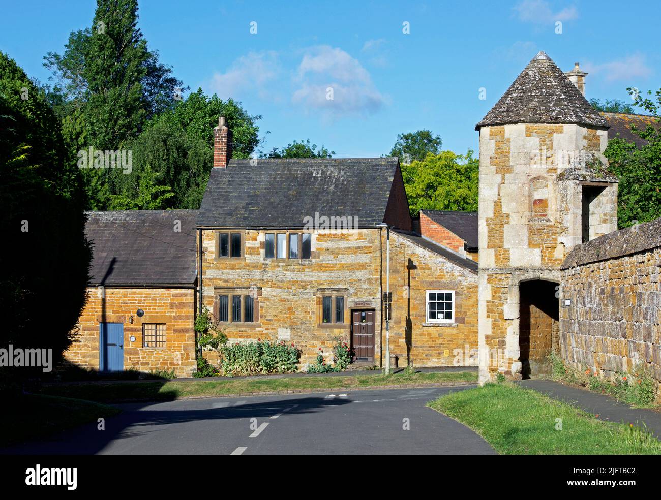 The village of Lyddington,Rutland, England UK Stock Photo - Alamy
