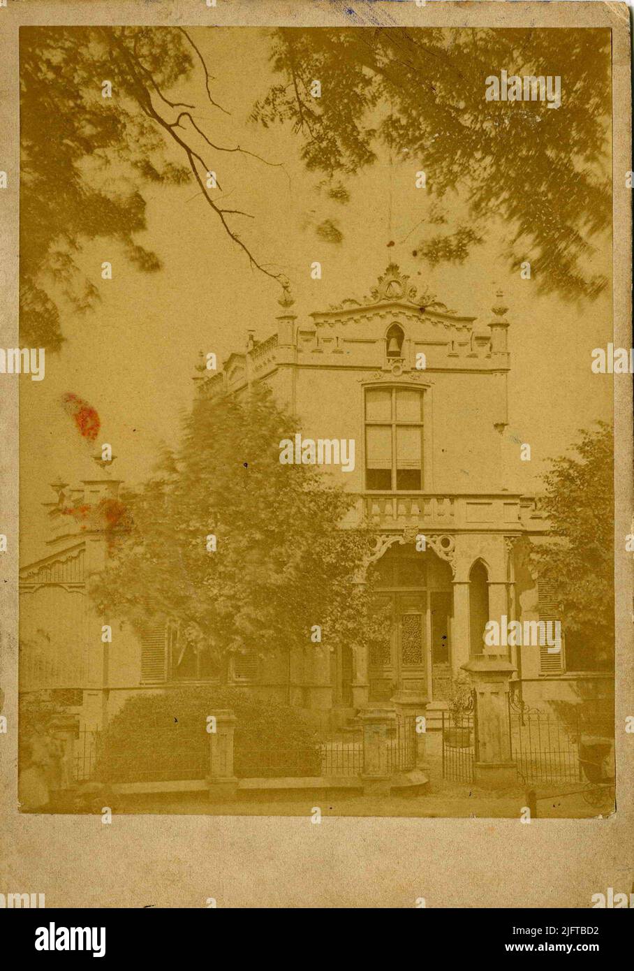 The old town hall in its original form. In 1905 it was renovated by ...