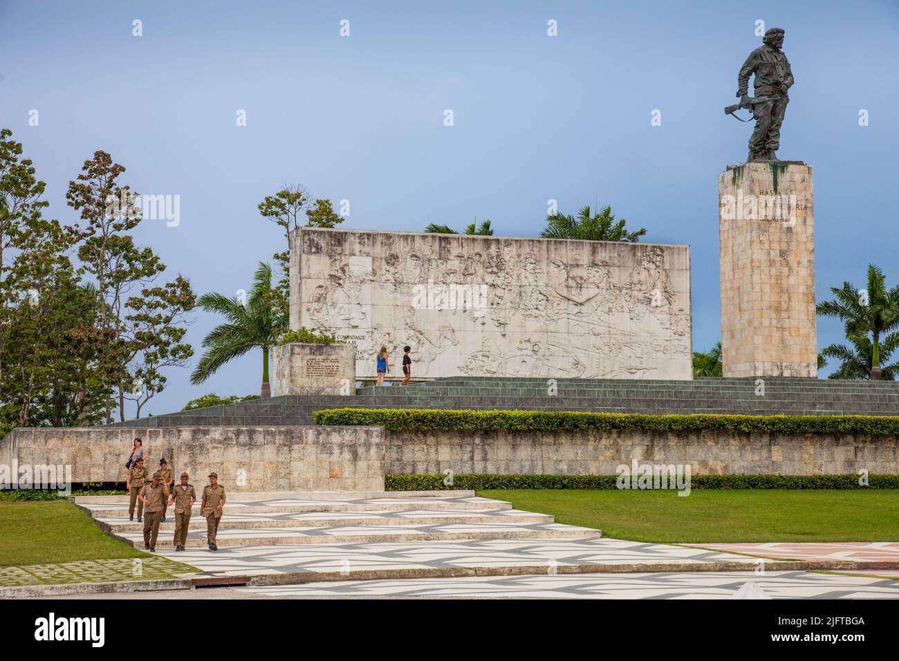 Cuba, Monument and mausoleum of Ernesto Che Guevara in Santa Clara ...
