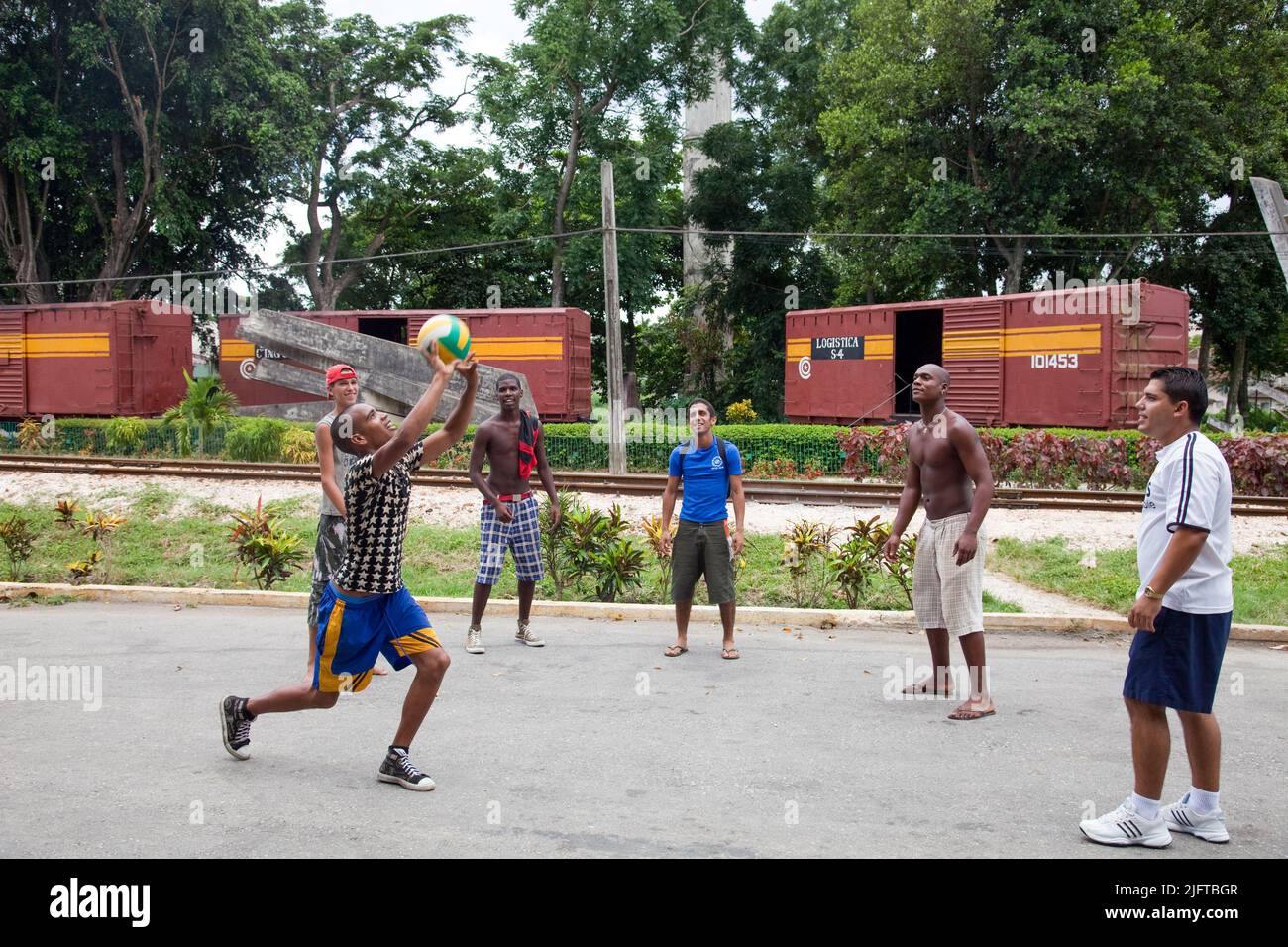 Cuba, Santa Clara, The tren blindado, the train that was attacked ...