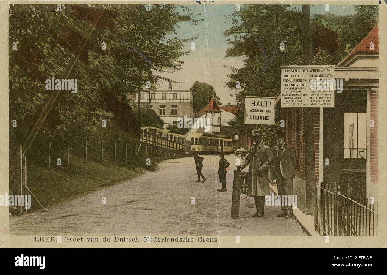 German dutch border hi-res stock photography and images - Alamy