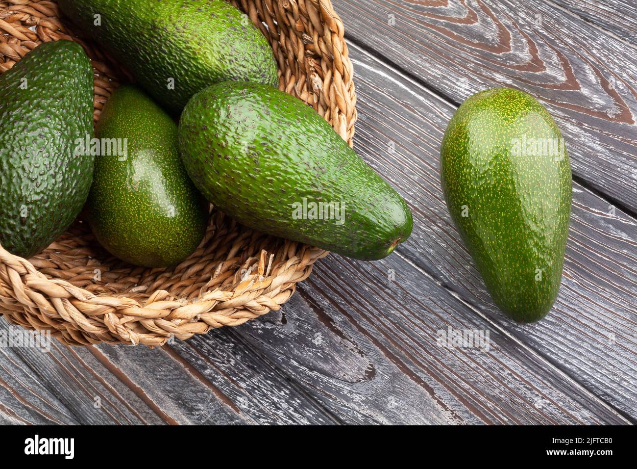 Basket avocado hi-res stock photography and images - Alamy