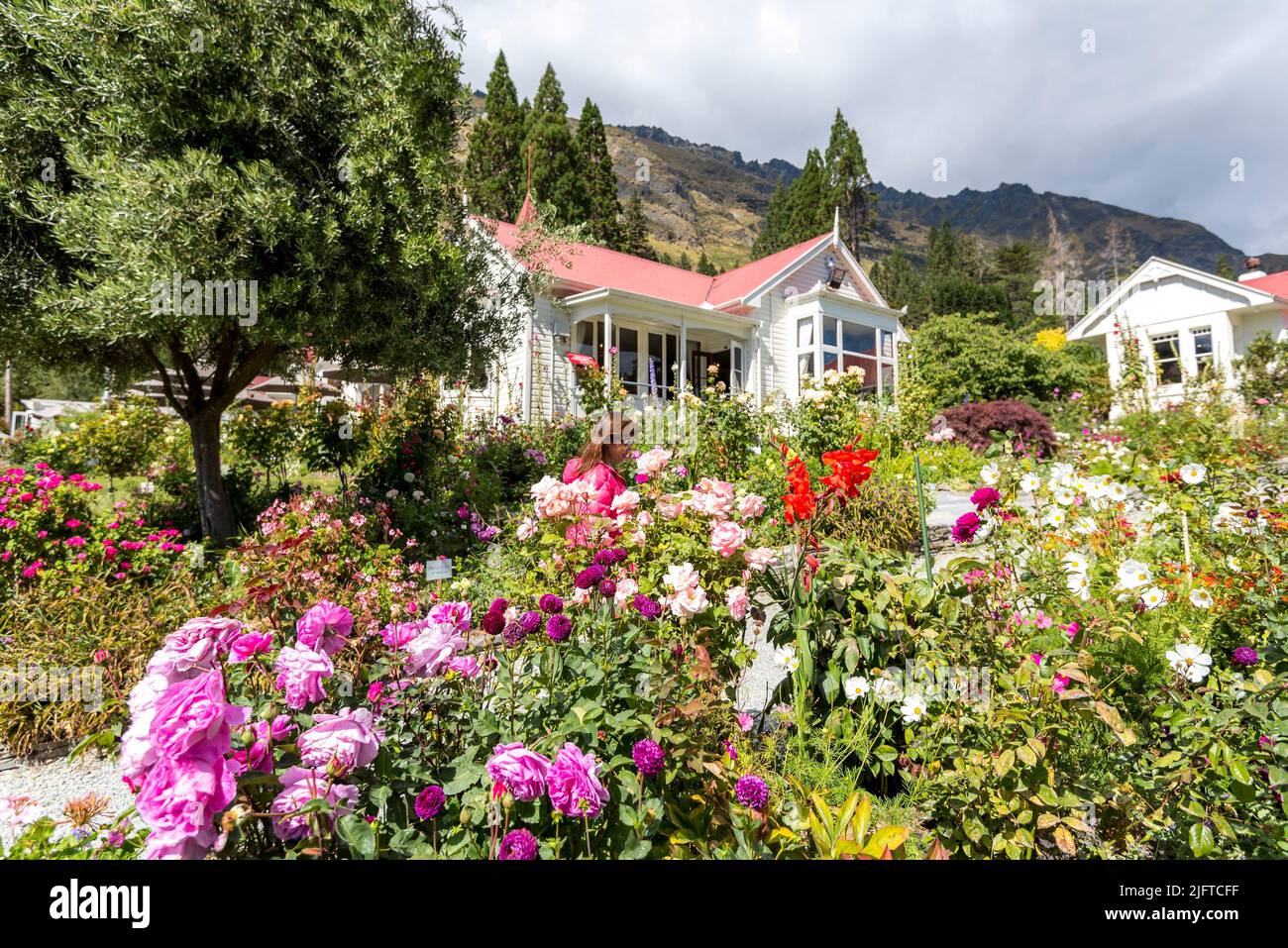 The Walter Peak Farm, Queenstown, South Island, New Zealand Stock Photo ...