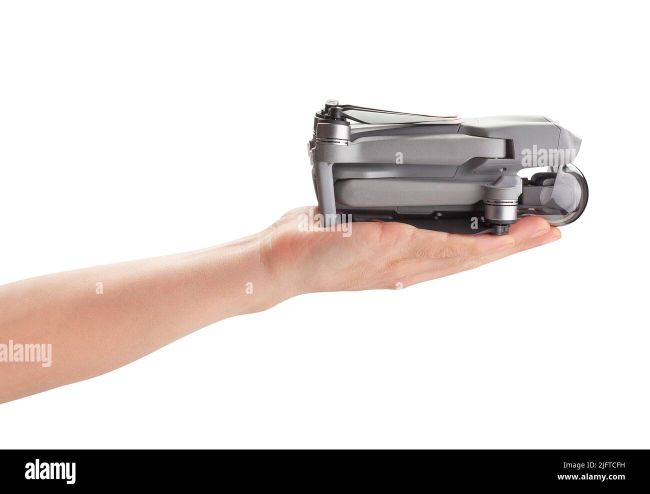 Modern drone in flight Cut Out Stock Images & Pictures - Alamy