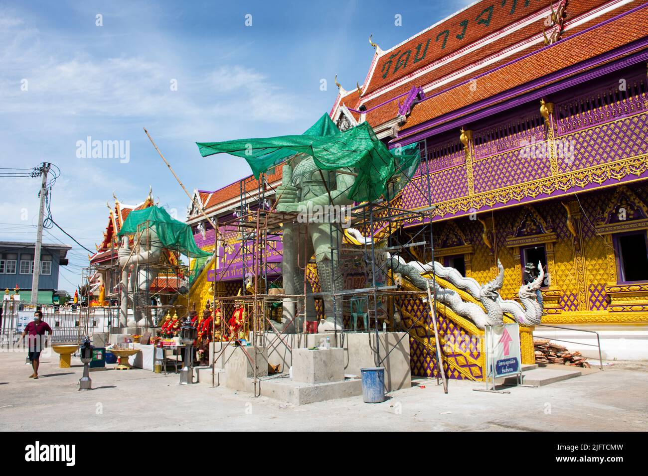 Thai man worker people and profesional builder working renovate and ...