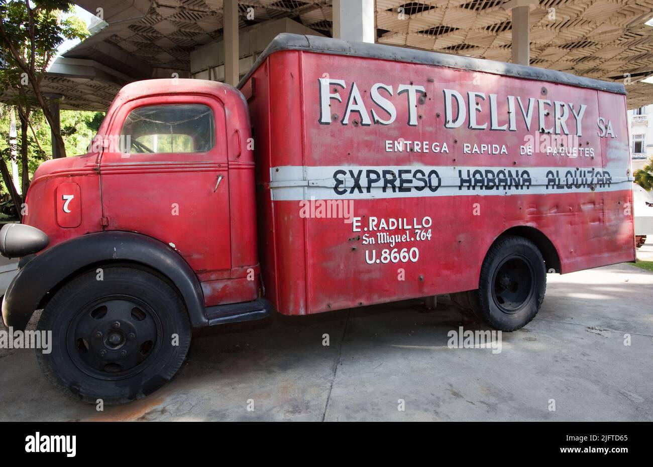Cuba, Havana, Museo de la Revolucion This truck was also used during ...