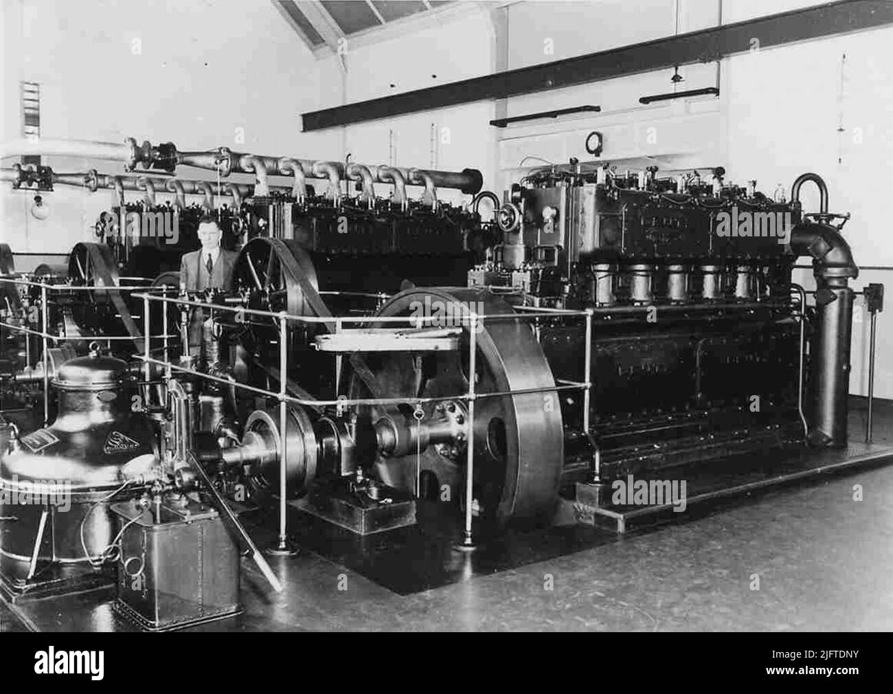 Pumping room Black and White Stock Photos & Images - Alamy