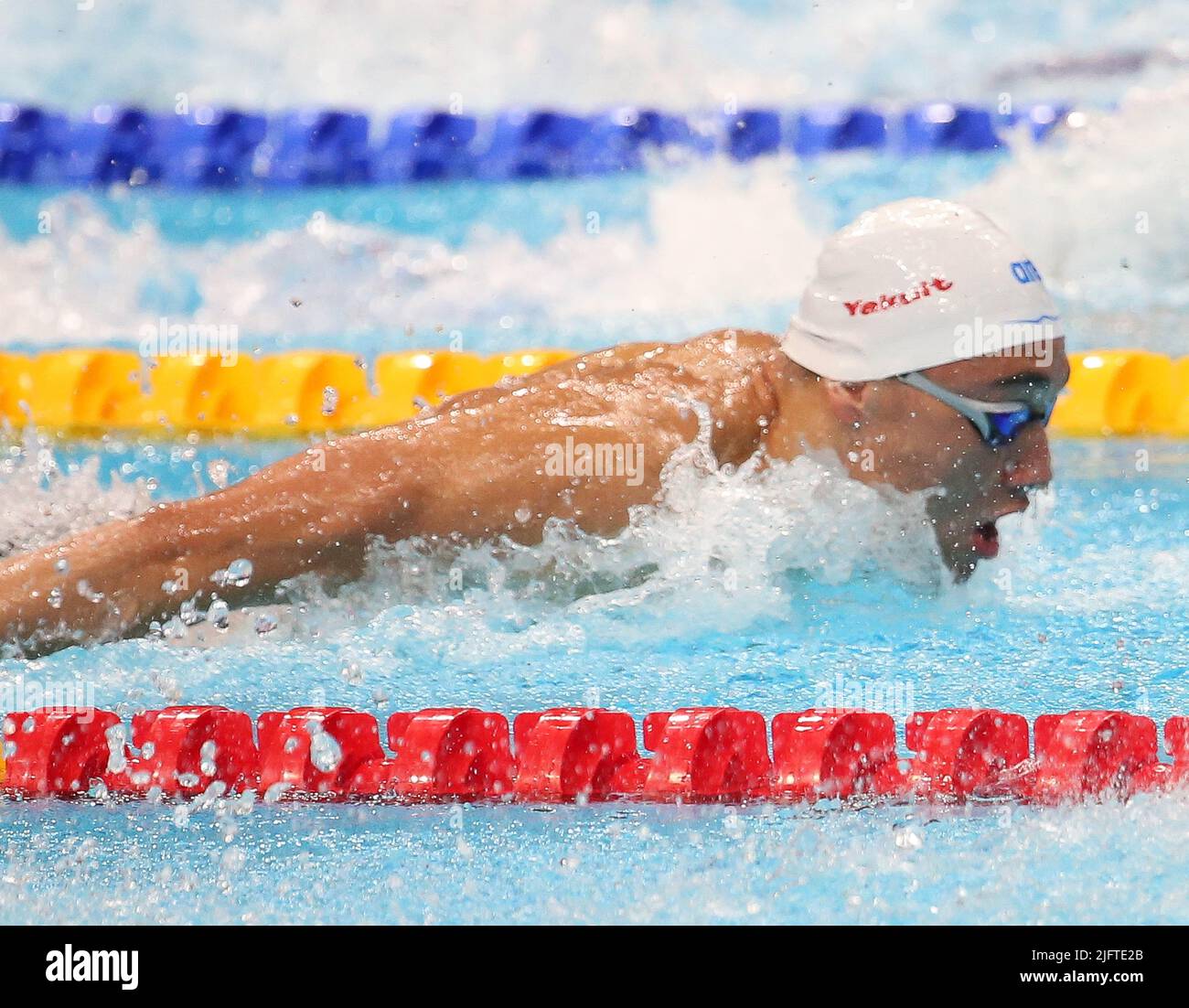Kristof Milak of Hongrie Heat 100 M Butterfly Men during the 19th FINA ...
