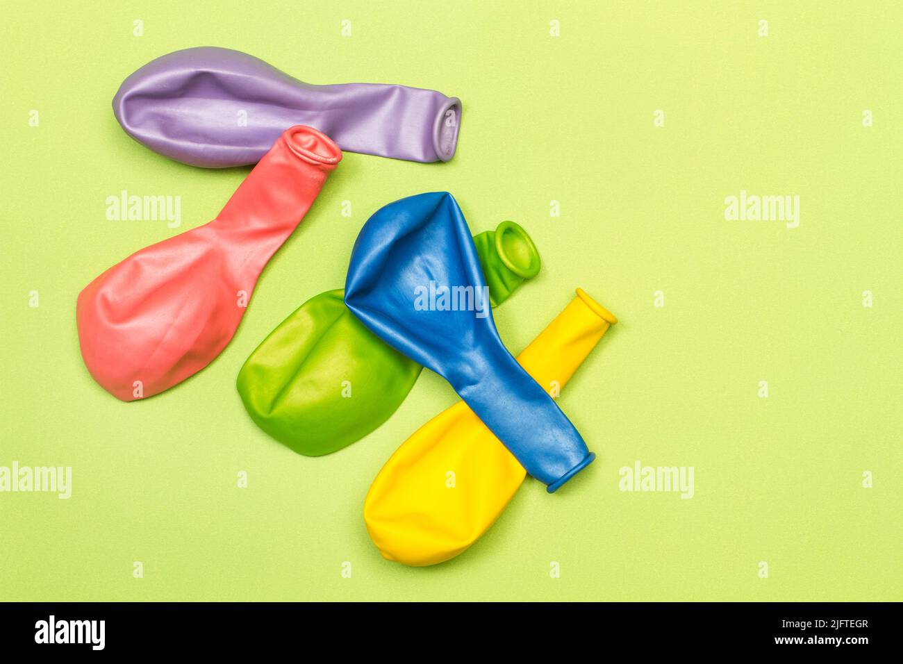 Inflated And Deflated Balloon