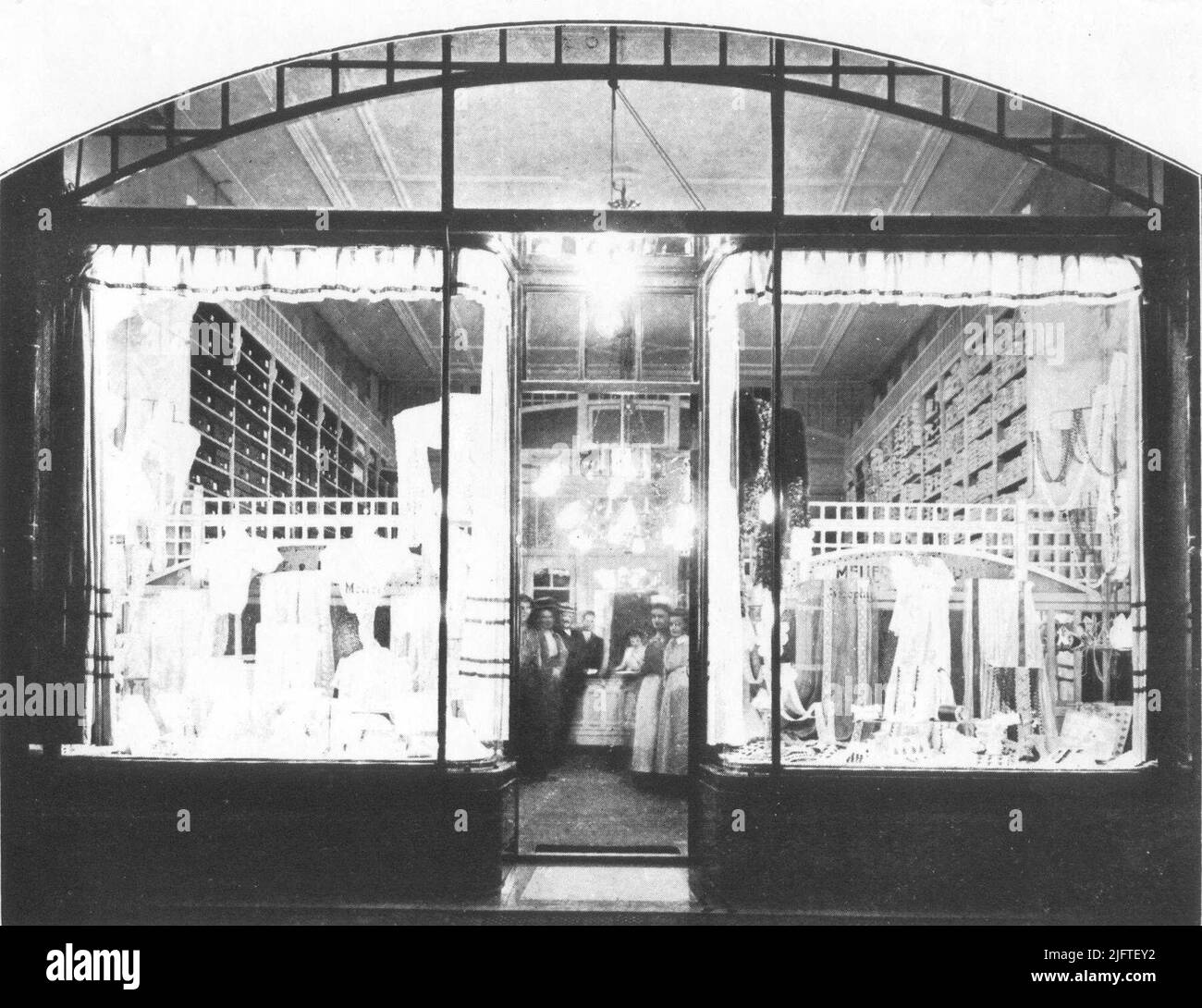 The window of the MEIJER & Josephy manufactures Stock Photo - Alamy