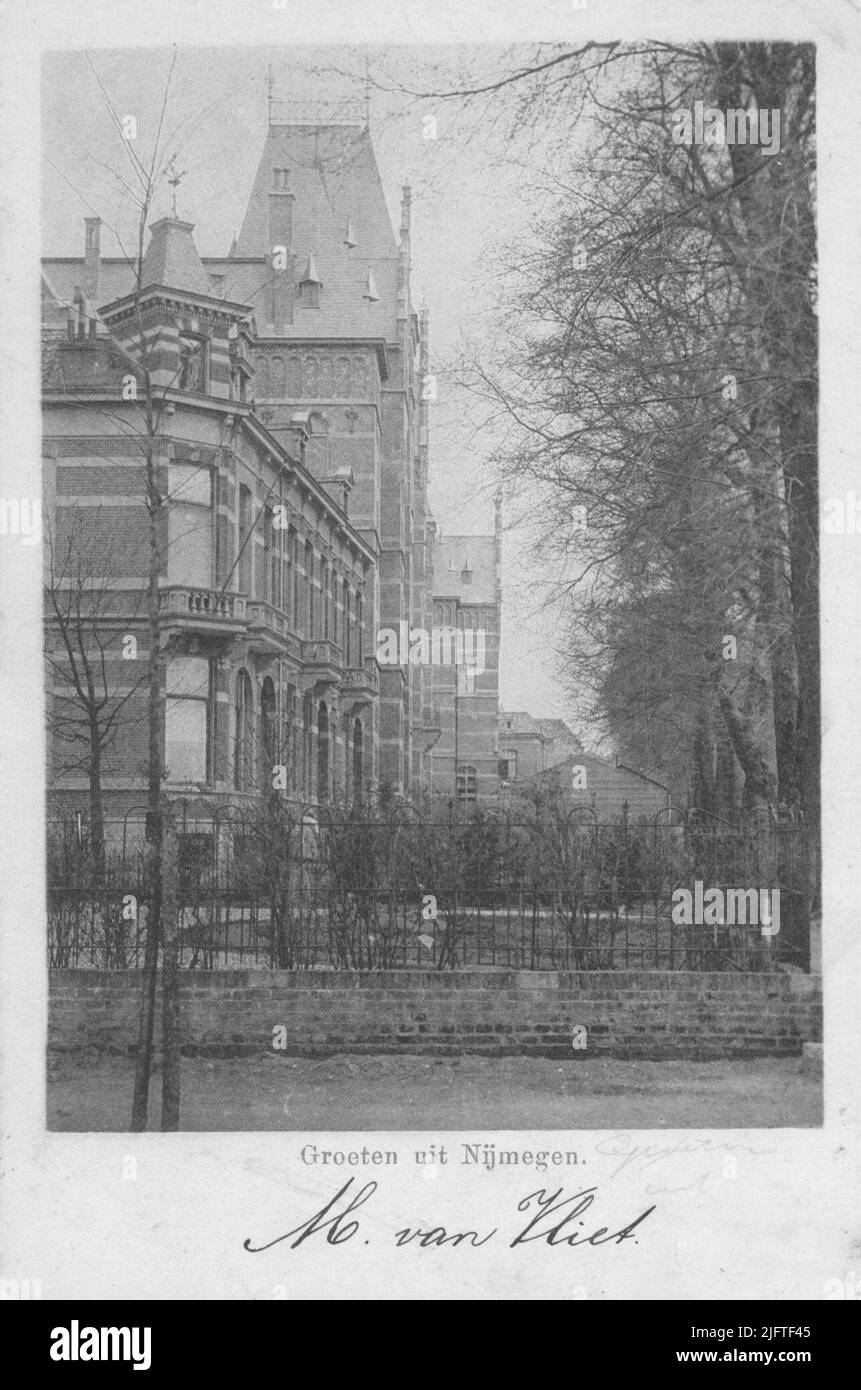 The Canisius College on the Berg and Dalseweg. The facade from the ...