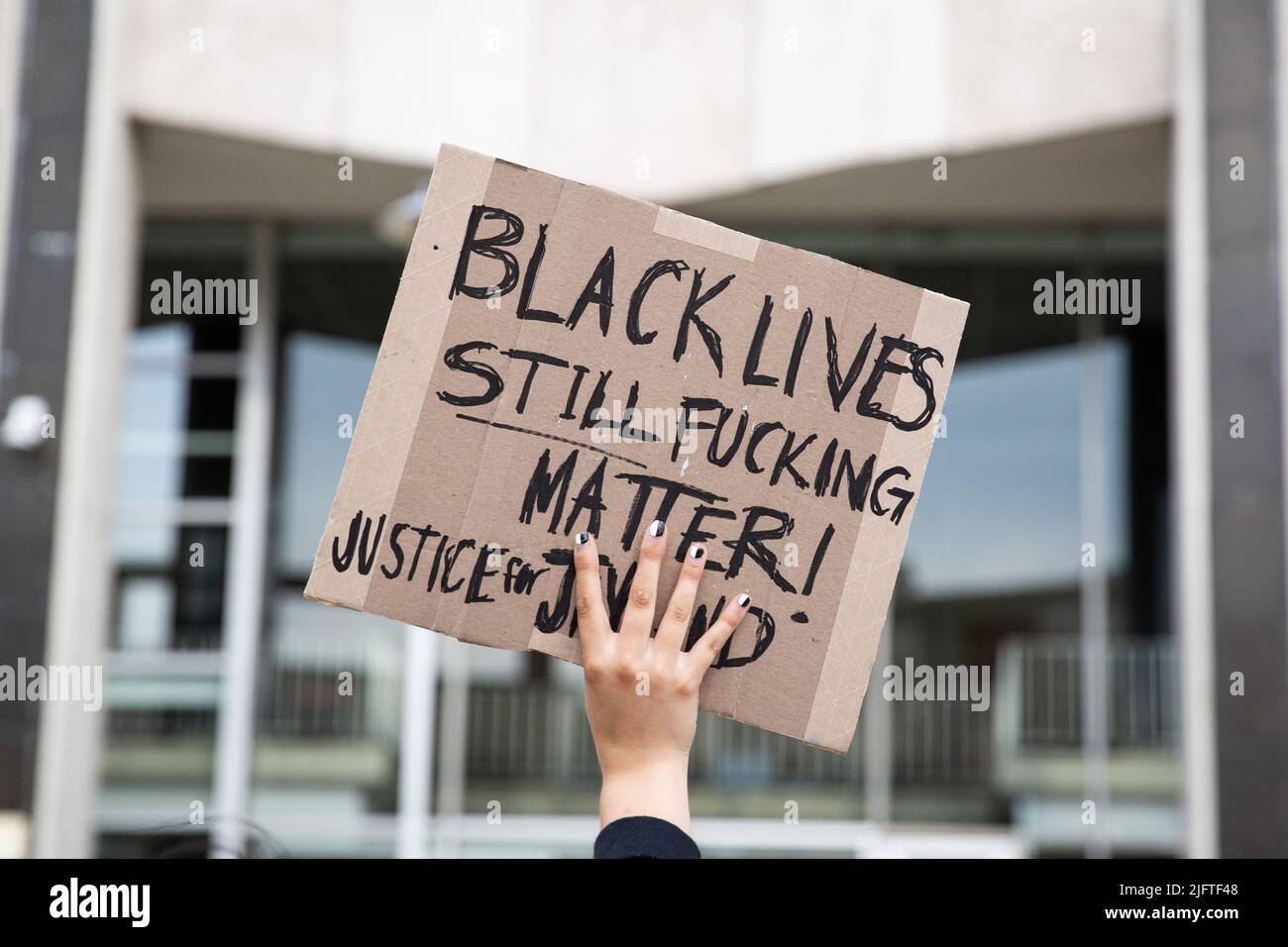 Akron, Ohio on July 4, 2022, Protests continue in Akron, Ohio on July 4 ...