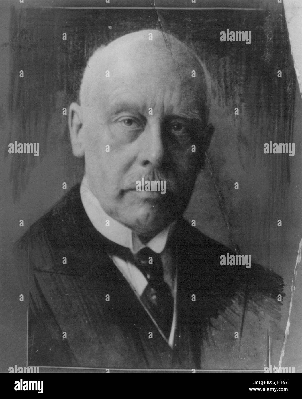Portrait photo persons: Mr. H. van der Vegte (1868-1933 Stock Photo - Alamy
