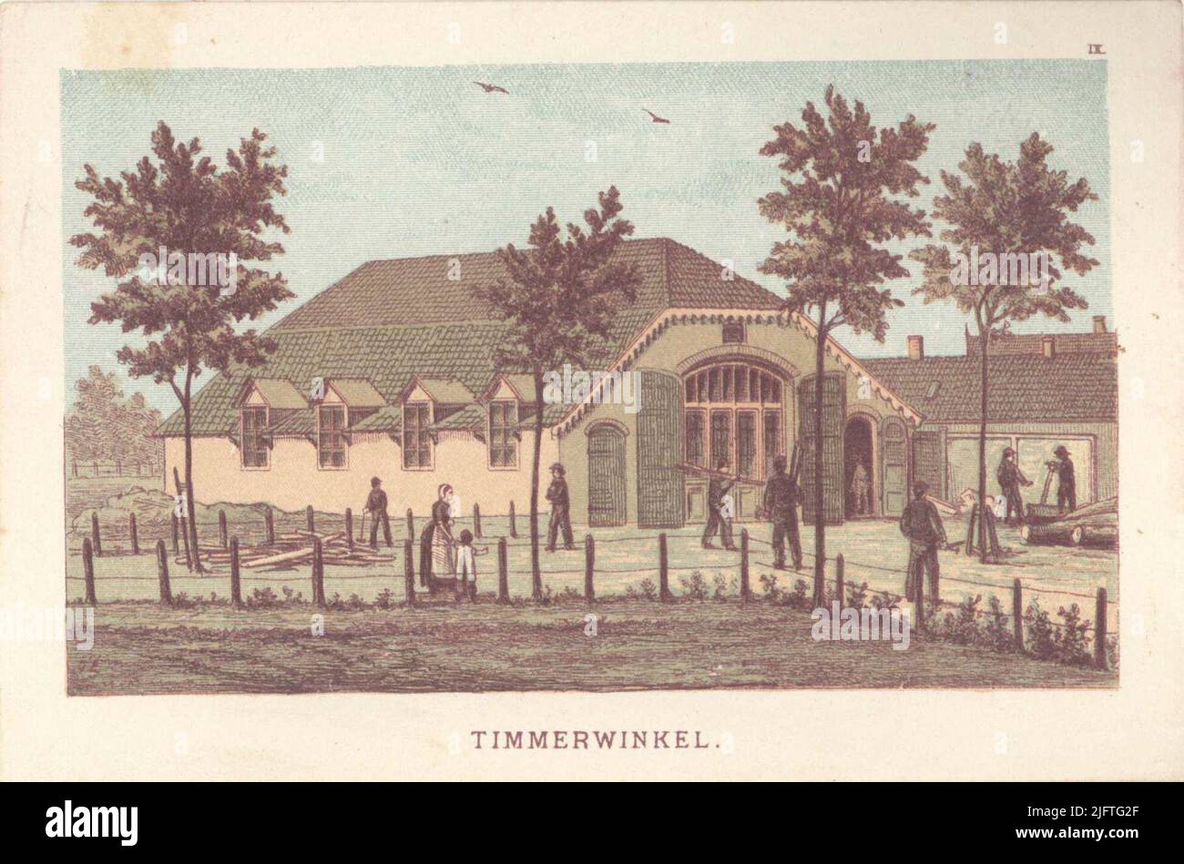 Lithograph postcard hi-res stock photography and images - Alamy