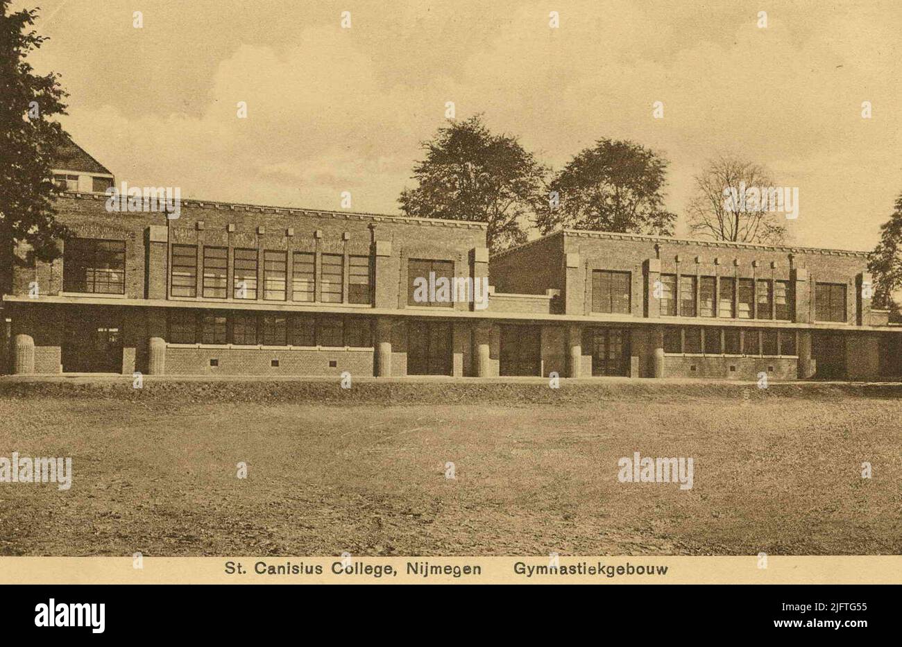 Gymnastics building of the Canisius College Stock Photo - Alamy